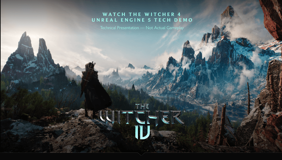 Watch The Witcher 4 Unreal Engine 5 Tech Demo
